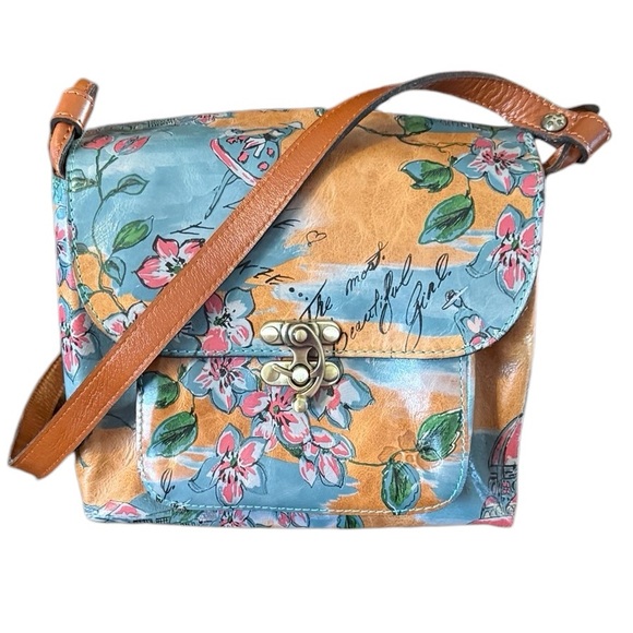 Patricia Nash | Bags | Patricia Nash Bag Purse Crossbody Leandra Flap ...